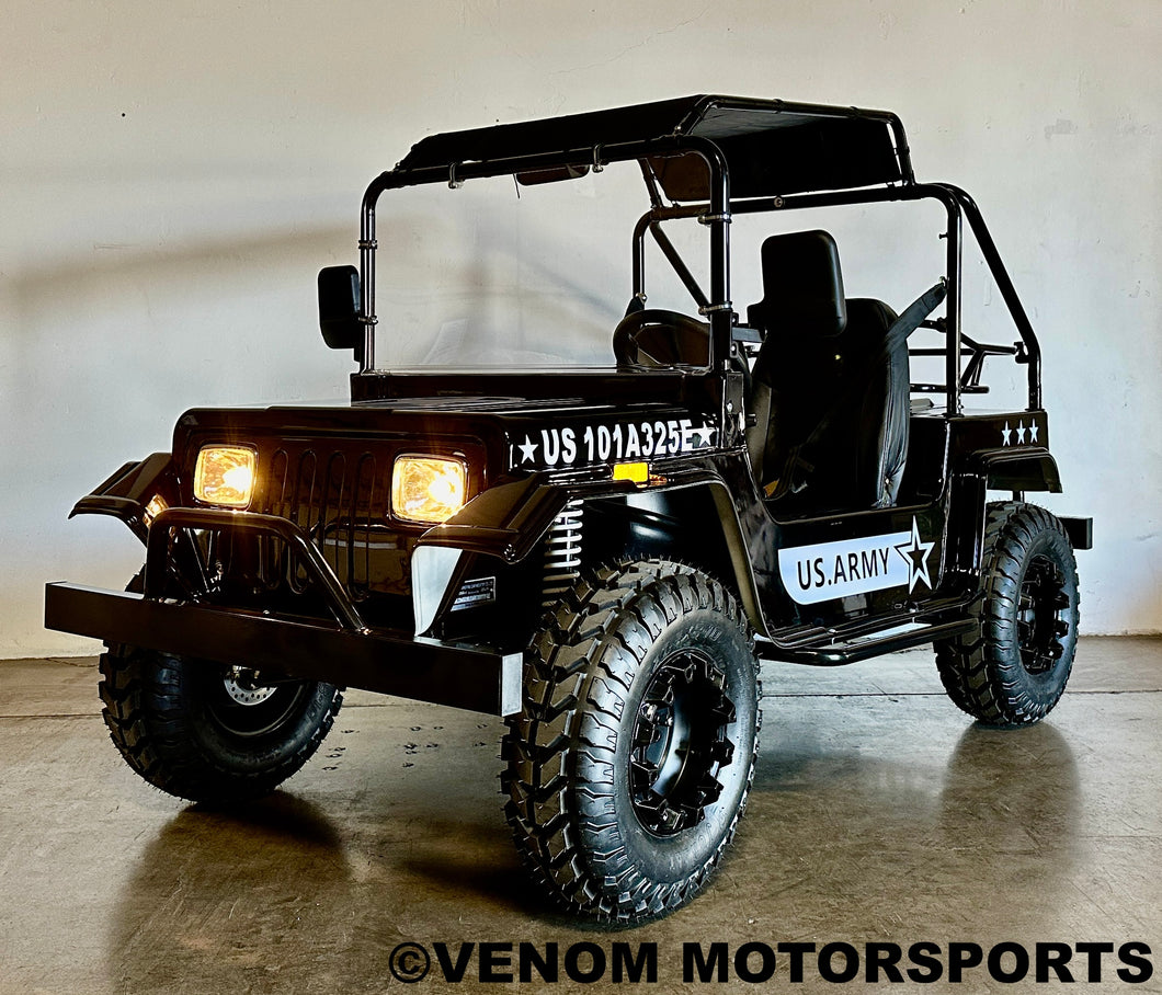 Venom 200cc Mini Jeep Willy's Edition | Adult Mini Jeep | 200cc Golf ...