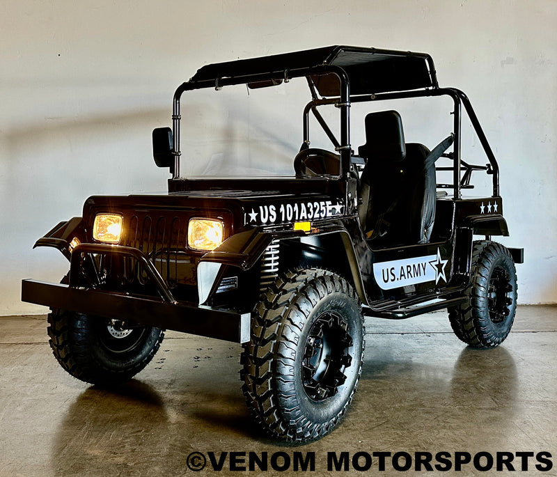 Venom 200cc Mini Jeep Willy's Edition | Adult Mini Jeep | 200cc Golf ...