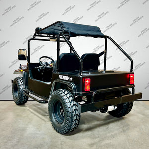 3000W Electric Mini Jeep Safari Edition – 60V Full-Size EV Golf Cart ...