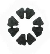 Lifan KPM200 Motorcycle | Rear Wheel Buffer (KPMF11-03)