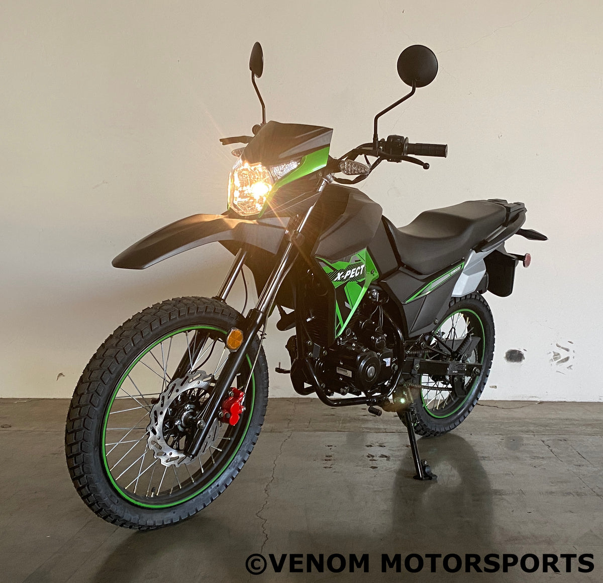X-Pect | 200cc Dual Sport Motorcycle | LF200GY-4 | Venom Motorsports ...