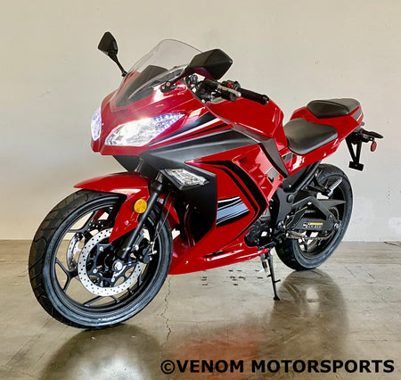 VENOM X20 AND X22 SERIES MOTORCYCLES 125CC AND 250CC STREET LEGAL