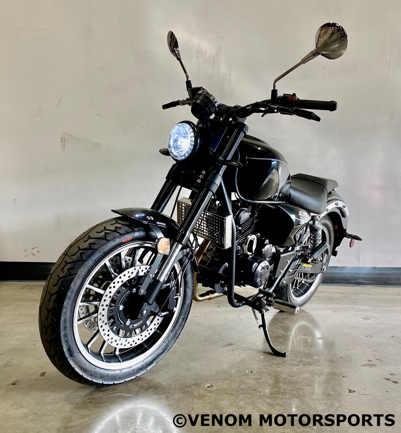 250cc Chopper For Sale | 250cc Motorcycle | BD250-7 | Venom Motorsports ...