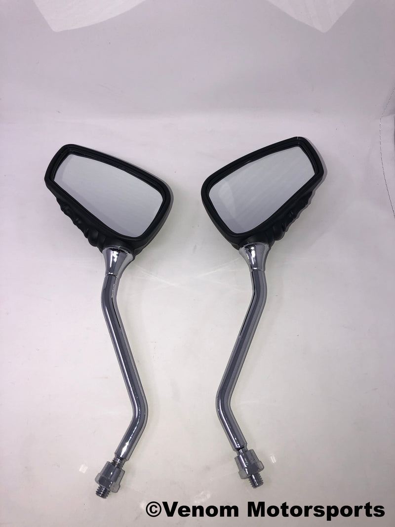 Replacement Set of Mirrors | Venom 50cc Fatboy Parts USA Canada – Venom ...